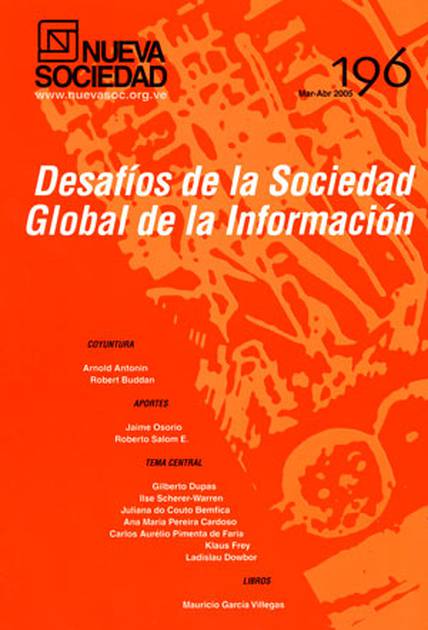 Nueva Sociedad 196 | Desafíos de la sociedad global de la información